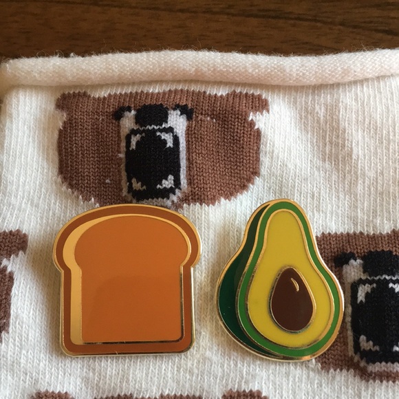 Accessories | Avocado Toast Pins | Poshmark